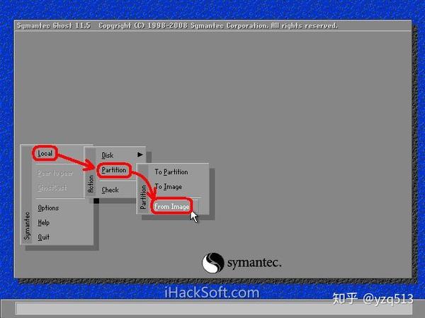 Ghost超详细图文教程 – 还原恢复系统全程图解 - 知乎