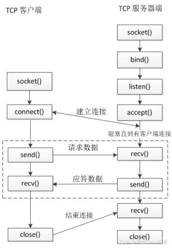 Linux网络协议之socket（套接字）通信基础 知乎 