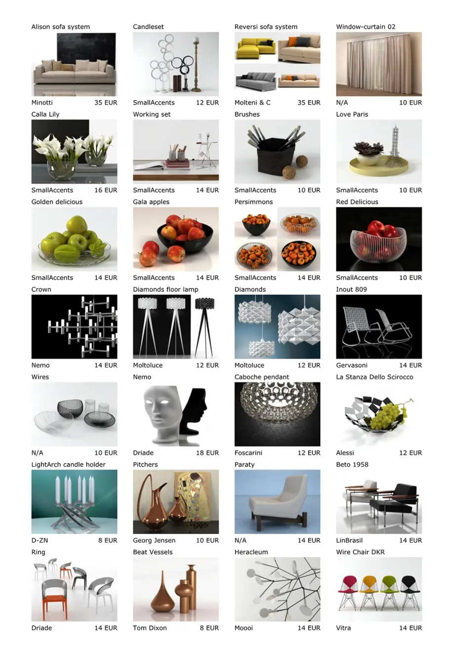 2021年3DSKY 3DDD国外精品单体模型合辑，整整2个TB - 知乎