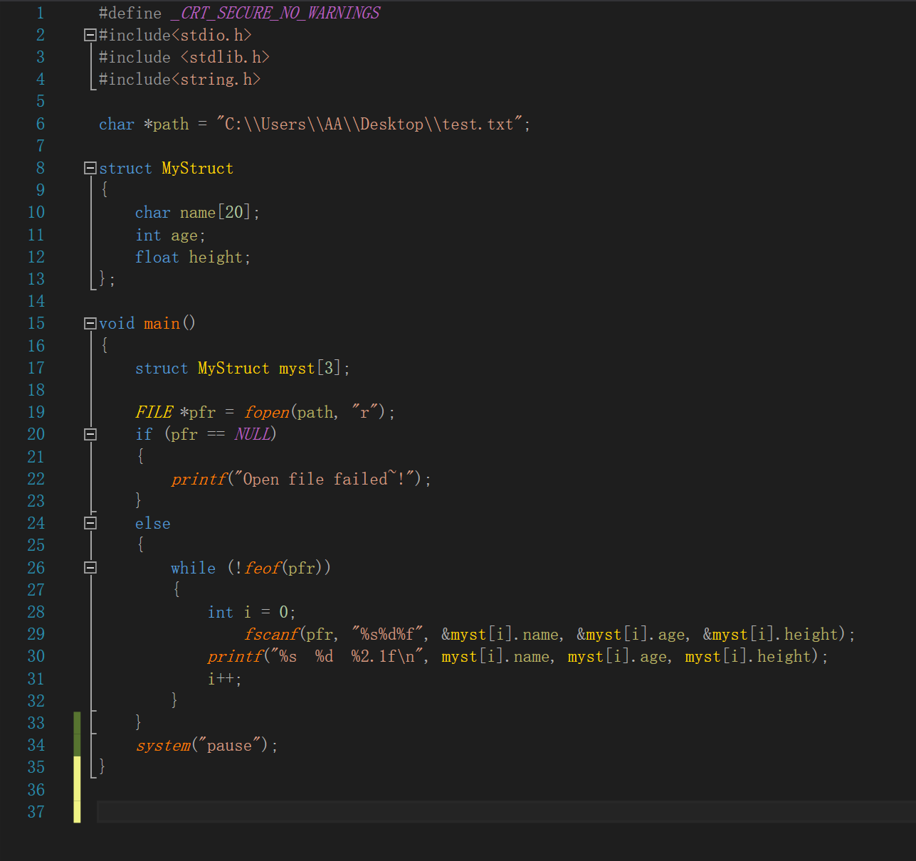 C语言两个按格式读取变量的函数：sscanf & fscanf - 知乎