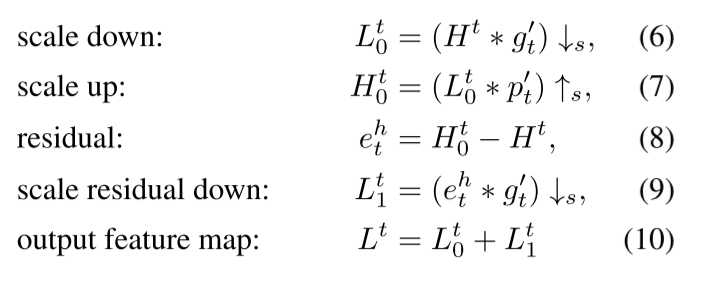 深度反向投影网络（DBPN）--通过Back-Projection来超分辨率的新方法 - 知乎