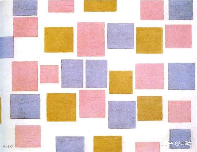 艺乎丨几何派先驱艺术家蒙德里安「格子画」 - 知乎