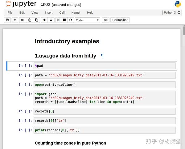 利用python进行数据分析第3版:2python 语法基础,ipython 和 Jupyter Notebooks 知乎