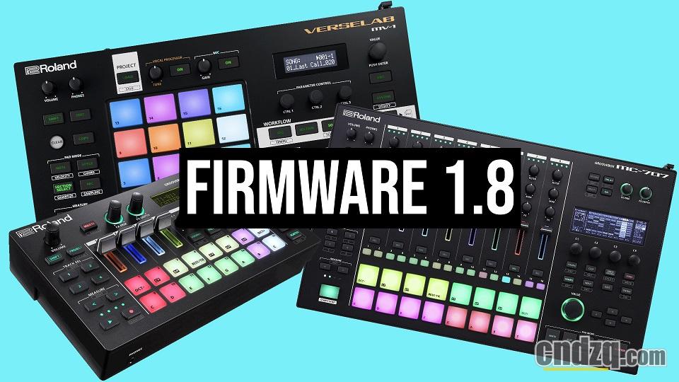 Roland发布MC-101、MC-707和Verselab grooveboxes的1.8版固件 - 知乎