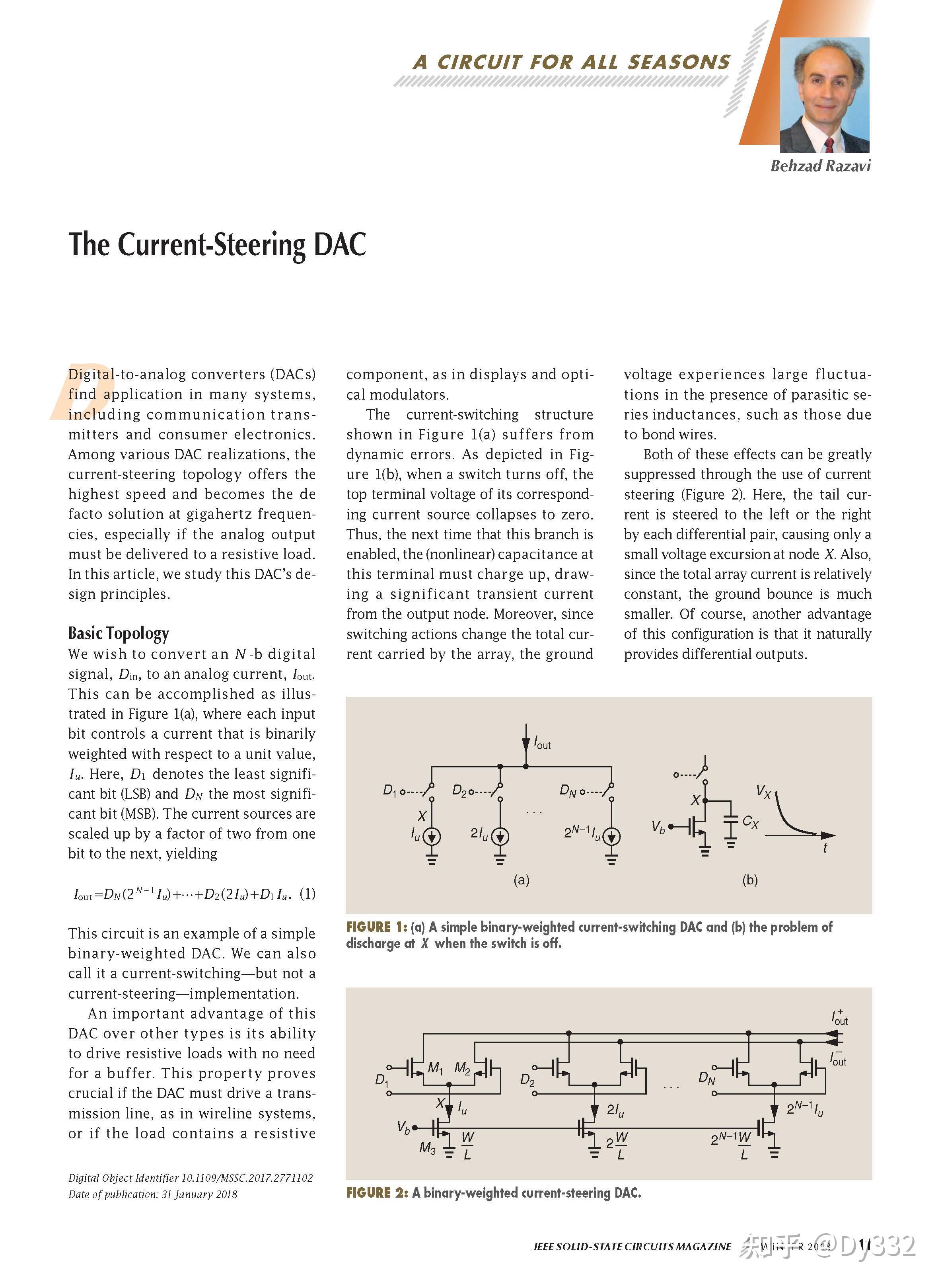 电流舵DAC - 知乎