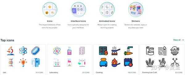 设计常用图标库下载网站集合 - 知乎