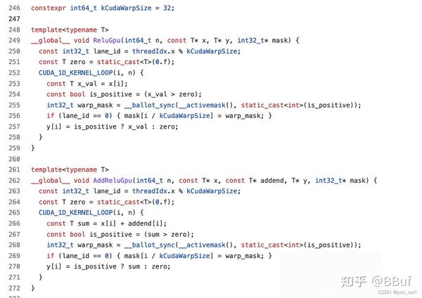 【bbuf的cuda笔记】二,解析 Oneflow Batchnorm 相关算子实现 知乎