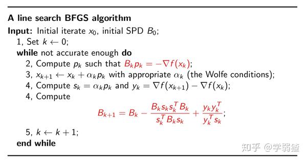 数值优化（6）——拟牛顿法：SR1，BFGS，DFP，DM条件 - 知乎