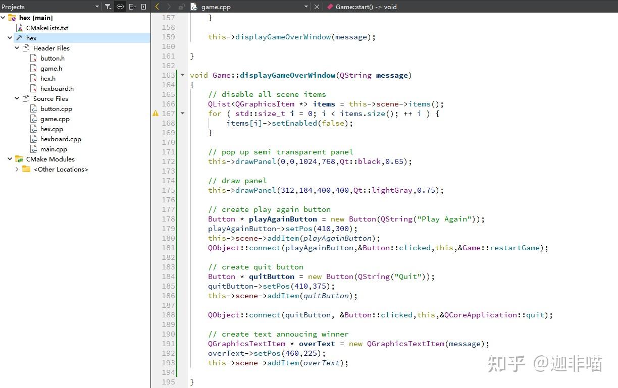 windows11+Qt6.6.2+Qt Game Tutorial 35 - Game Over (Part 2)简单测试 - 知乎