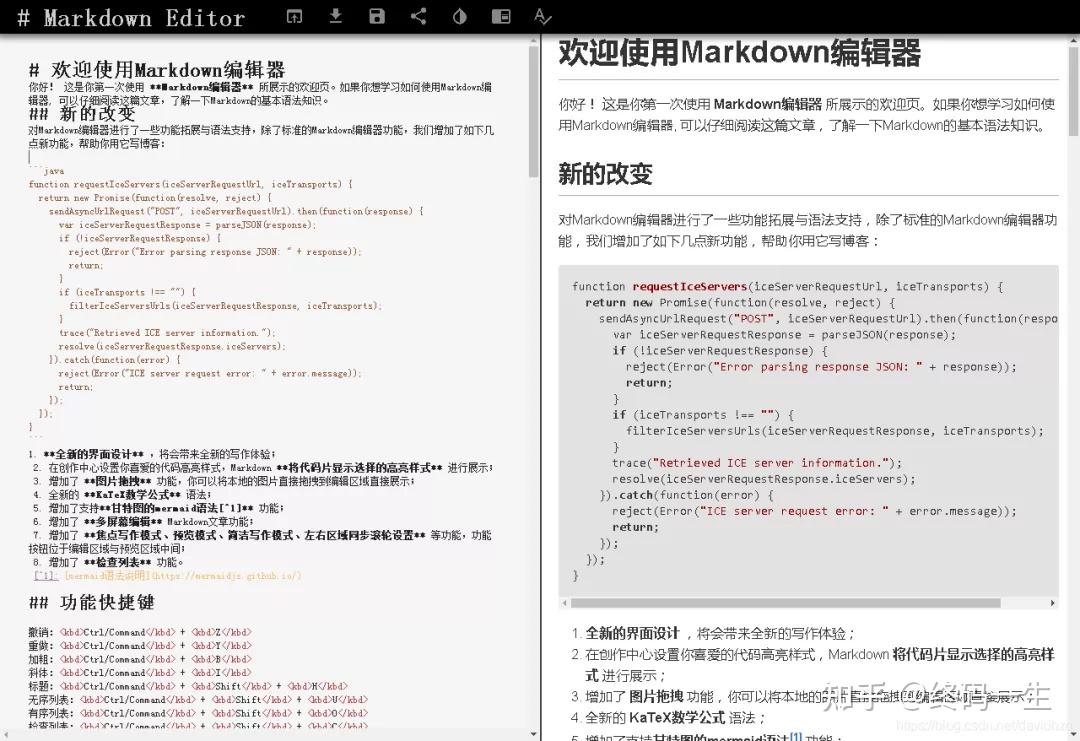 几款主流好用的 Markdown 编辑器，值得拥有 - 知乎
