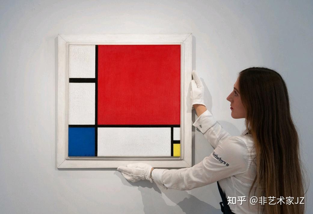 蒙德里安《构图 II 号》以 5,100 万美元拍卖成交，创下艺术拍卖最高纪录 - 知乎