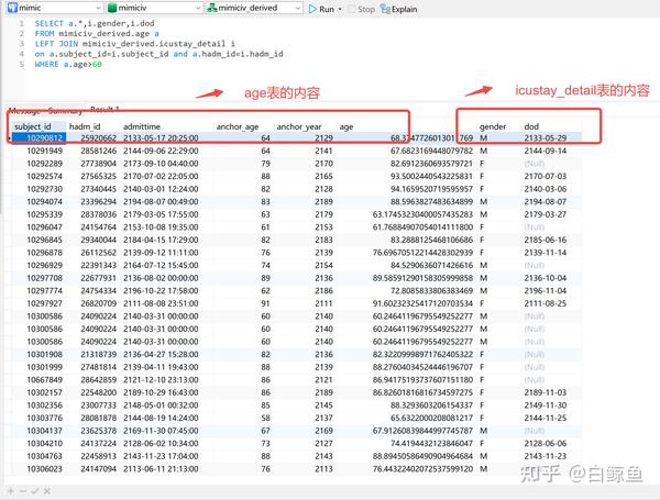 MIMIC数据库，常用查询指令SQL基础(二) - 知乎