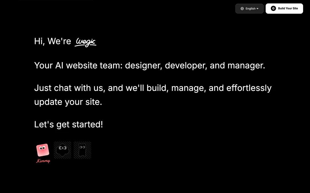 找工作最野神器Wegic！如何让AI秒生成作品集网站？ - 知乎