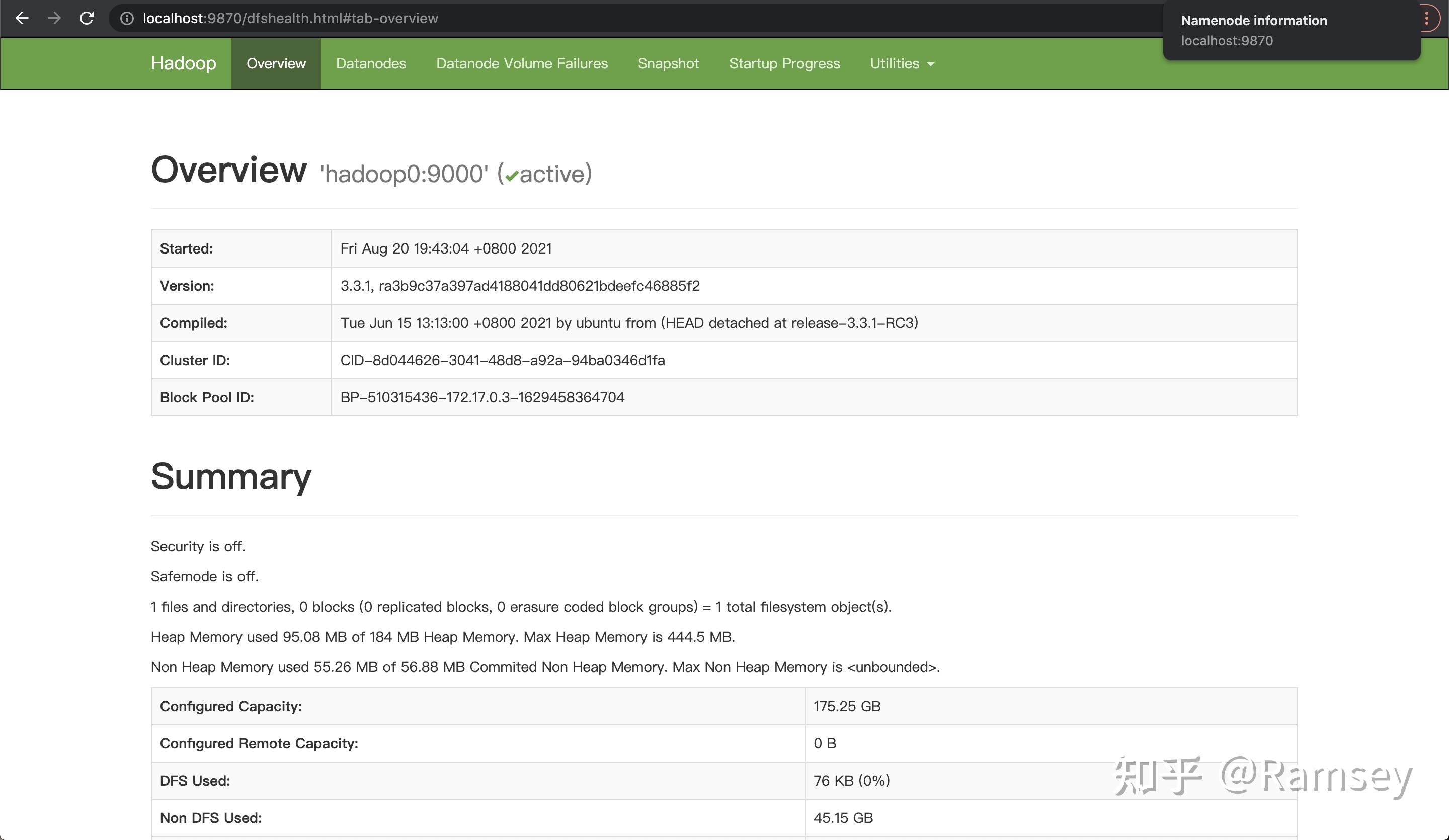Hadoop + Spark 完全分布式学习环境搭建（Docker版） - 知乎