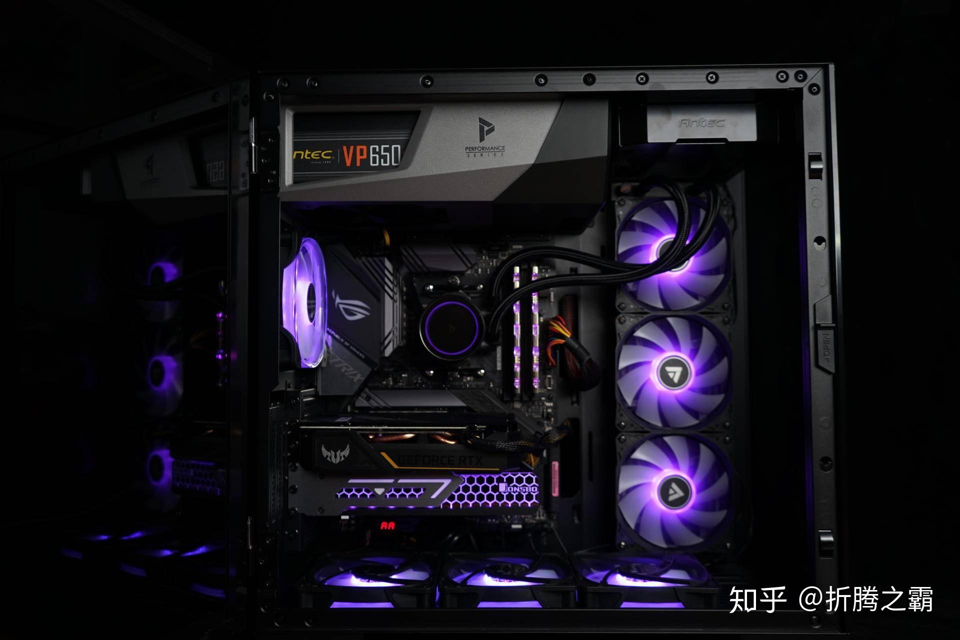 安钛克冰钻P120游戏机箱装机体验：大面积强进出风 + 全景展示硬件 - 知乎