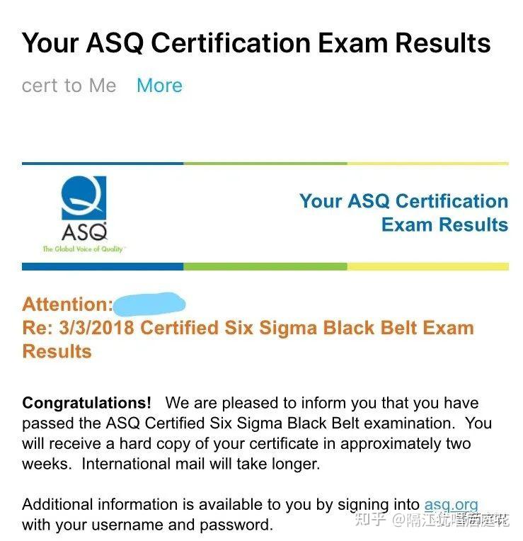 2.5个月自学通过ASQ CSSBB认证经验分享 - 知乎