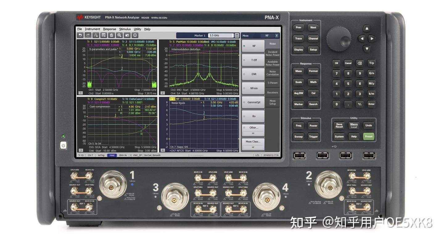 是德科技/安捷伦矢量网络分析仪测量数据不准确维修 - 知乎