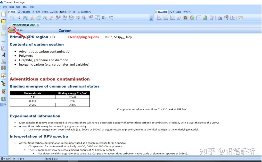 XPS数据库及其使用方法示例（一） - 知乎