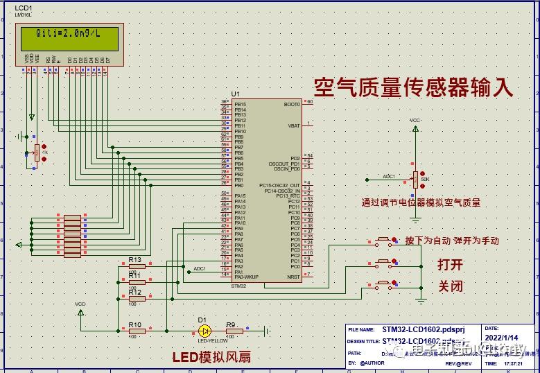 72 基于stm32单片机的空气质量检测仿真(仿真源码全套资料) 知乎