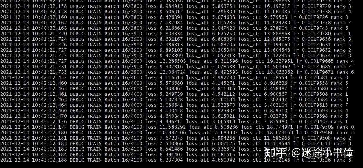 [工程菜谱]基于wenet搞csj数据集的日文asr(三) - 知乎