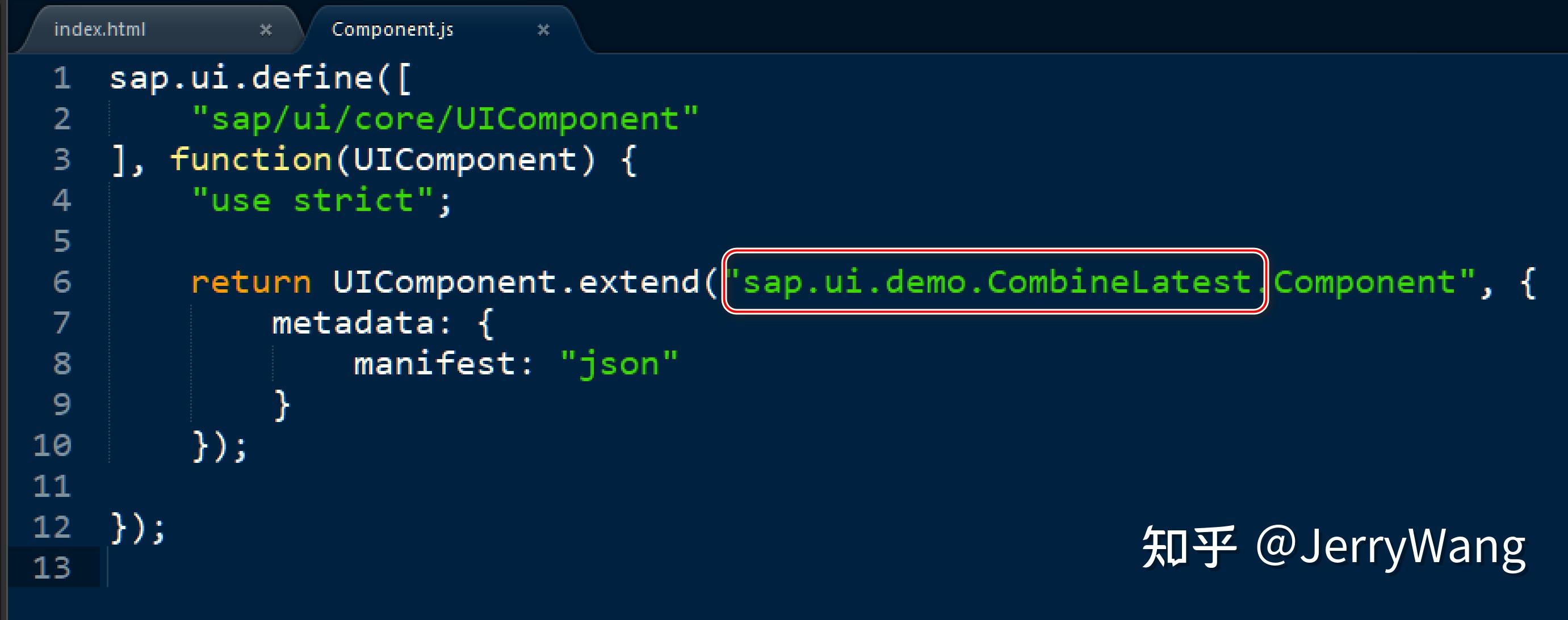 SAP UI5 应用 index.html 里 data-sap-ui-resourceroots 指令的含义和作用 - 知乎