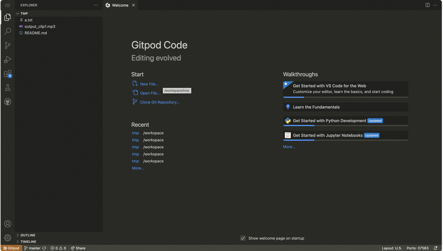 GitPod简单使用说明 - 知乎
