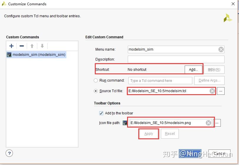 Vivado&ISE&Quartus II调用Modelsim级联仿真 - 知乎
