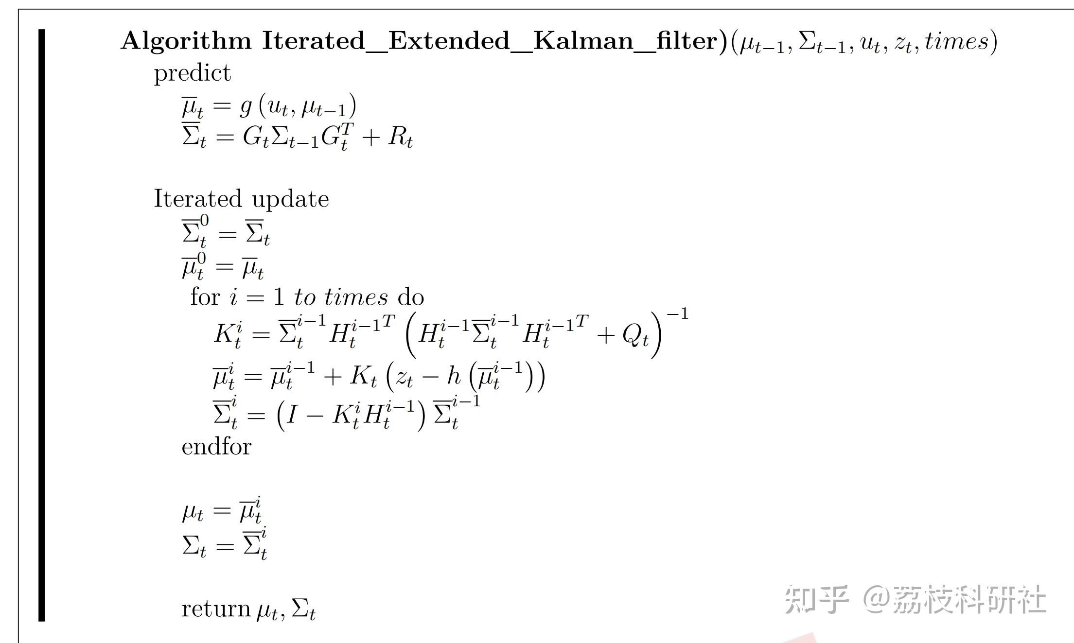 Kf，ekf，iekf 算法的基本原理并构建推导出四轮前驱自主移动机器人的运动学模型和观测模型（matlab代码实现） 知乎