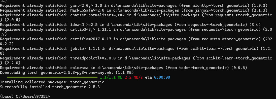 从零开始安装PYG（python,anaconda,pytorch） - 知乎