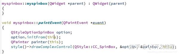 QT风格（QStyle）：绘制一个自定义QSpinBox - 知乎