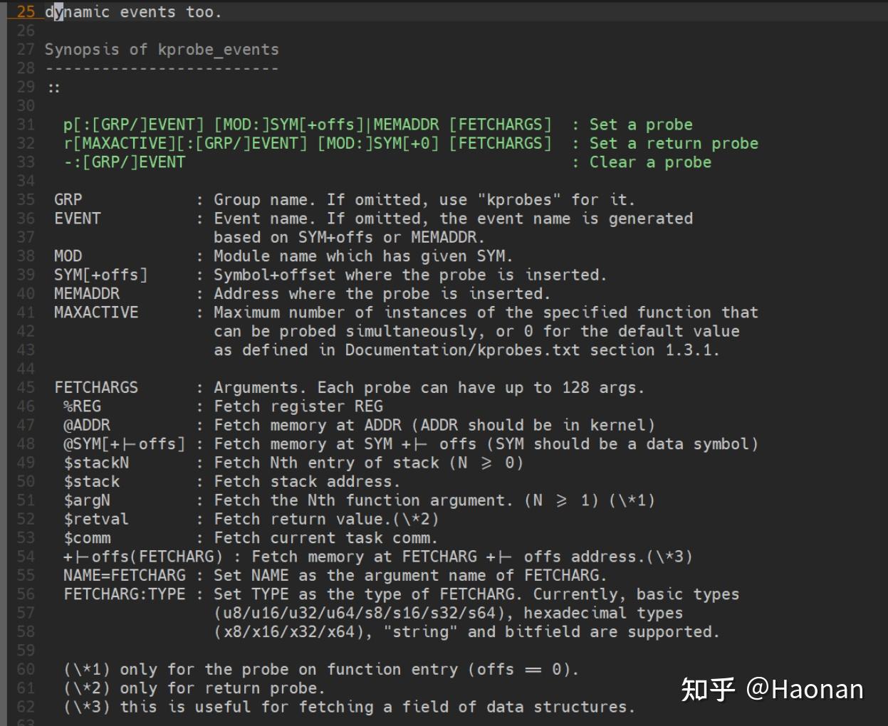 kprobe event使用详解(linux内核工程师提效神器) - 知乎