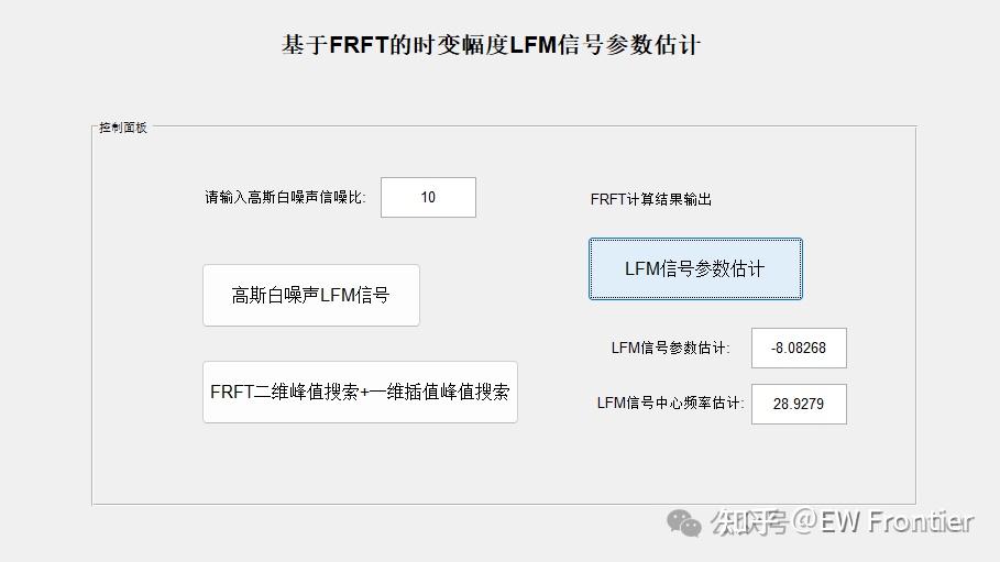 基于FRFT的时变幅度Chirp信号参数估计【附MATLAB代码】 - 知乎