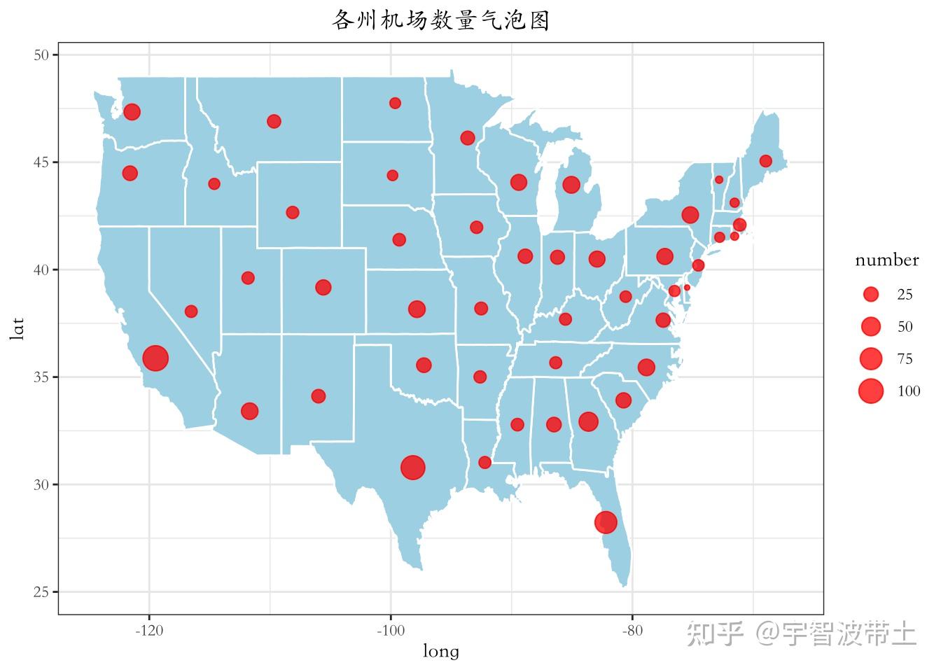 R语言——ggmap包可视化地图 - 知乎