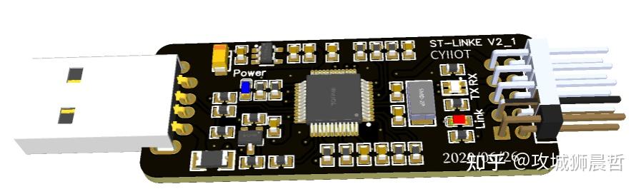 立创开源|自制ST-LINK V2-1 - 知乎