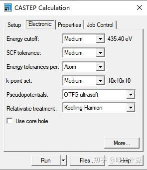 第一性原理||如何用CASTEP计算core level spectra - 知乎