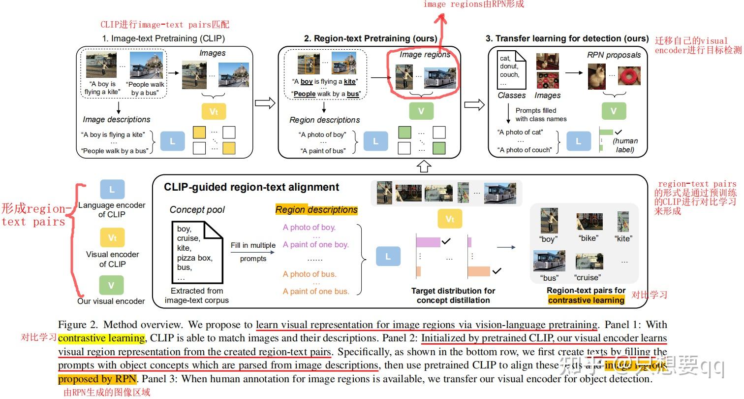 RegionCLIP: Region-based language-image pretraining（论文介绍） - 知乎