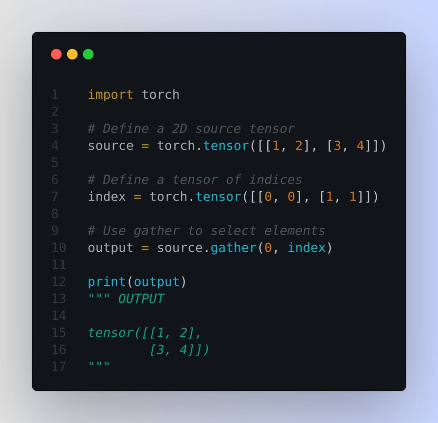 PyTorch中的torch.gather()方法解析 - 知乎