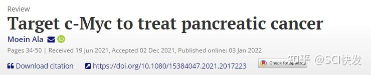 sci快发 | Cancer Biology & Therapy：OA期刊，JCR2区，国人友好 - 知乎