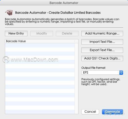 Barcode Producer for Mac(条形码创建软件) 6.6.5 - 知乎