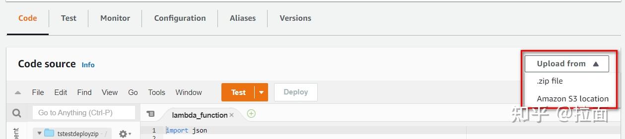 AWS Lambda函数部署方法 上篇 zip部署 - 知乎
