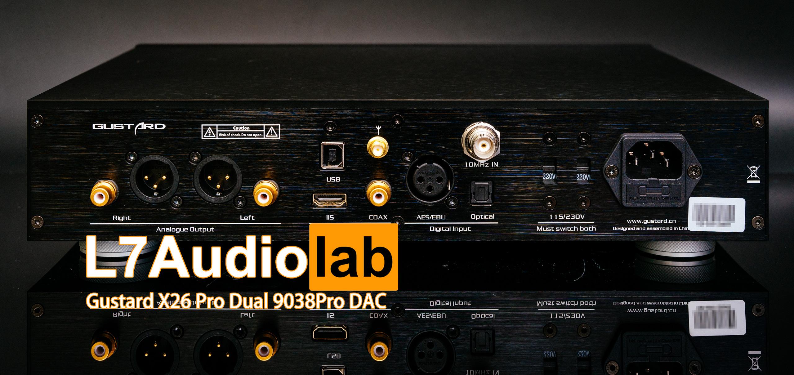 Measurements of Gustard X26 Pro Dual 9038 Pro DAC - 知乎