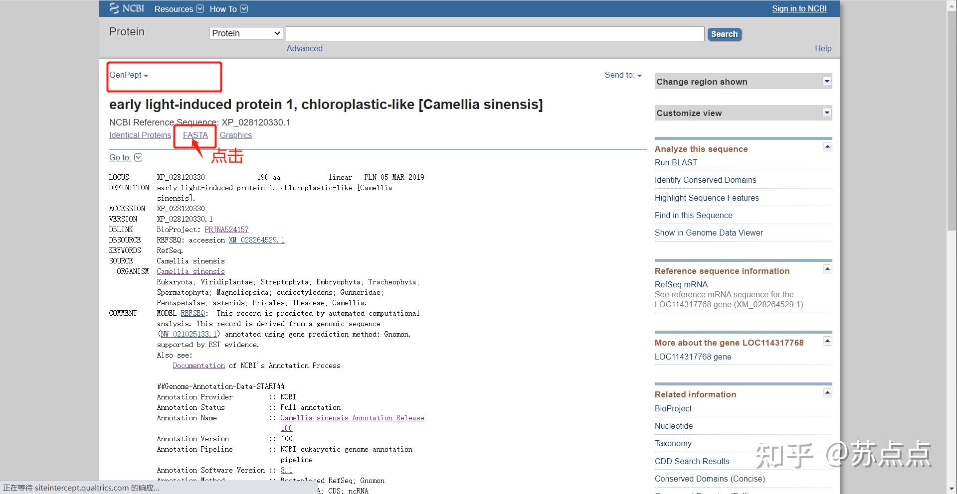 如何使用NCBI进行序列比对（alignment）？ - 知乎