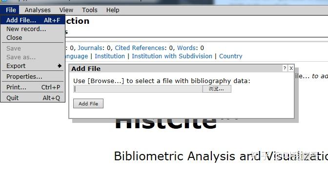 文献引文分析工具 HistCite简明教程 - 知乎