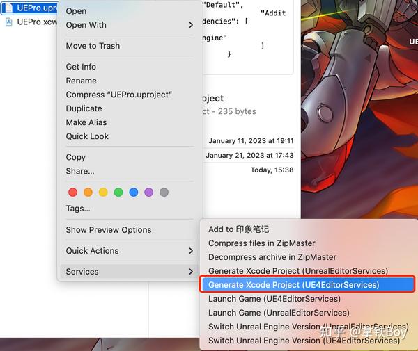 Mac上UE(uproject)生成XCode(xcworkspace)代码 - 知乎