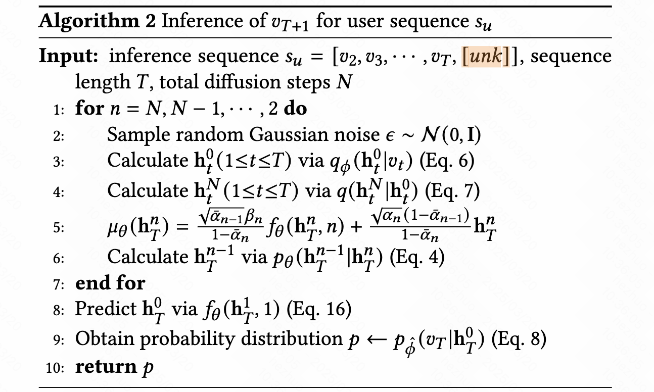 Diffusion for Sequential Recommendation - 知乎