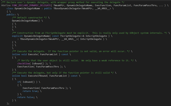 UE4中的委托及实现原理 - 知乎