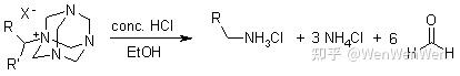 六亚甲四胺（乌洛托品 HMTA）参与的三个人名反应：Sommelet（索姆莱）反应，Delépine（德尔宾）反应，Duff（达夫）酰化反应 - 知乎