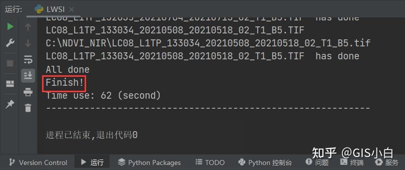【ArcGIS教程】（139）ArcPython（20）——LSWI植被水分含量批量估算 - 知乎