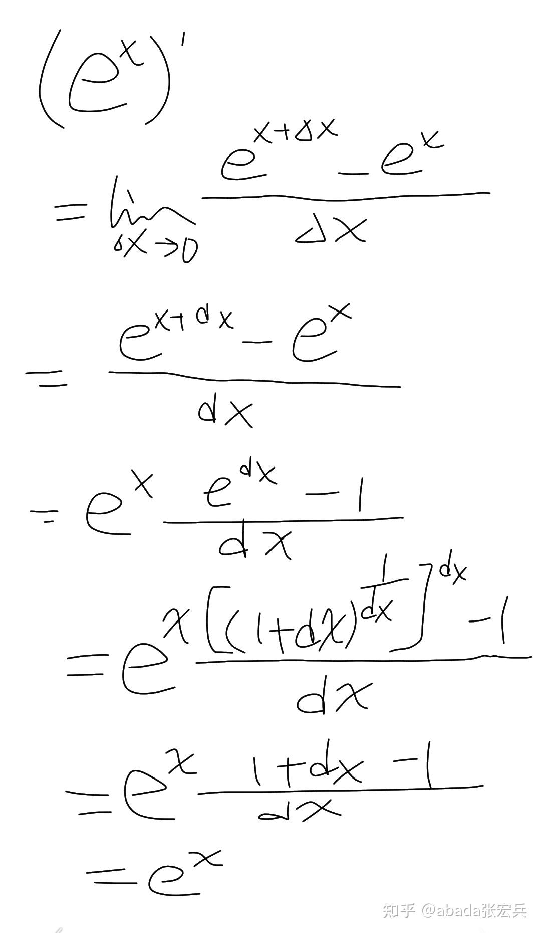 基本初等函数导数的快速最简求法 - 知乎