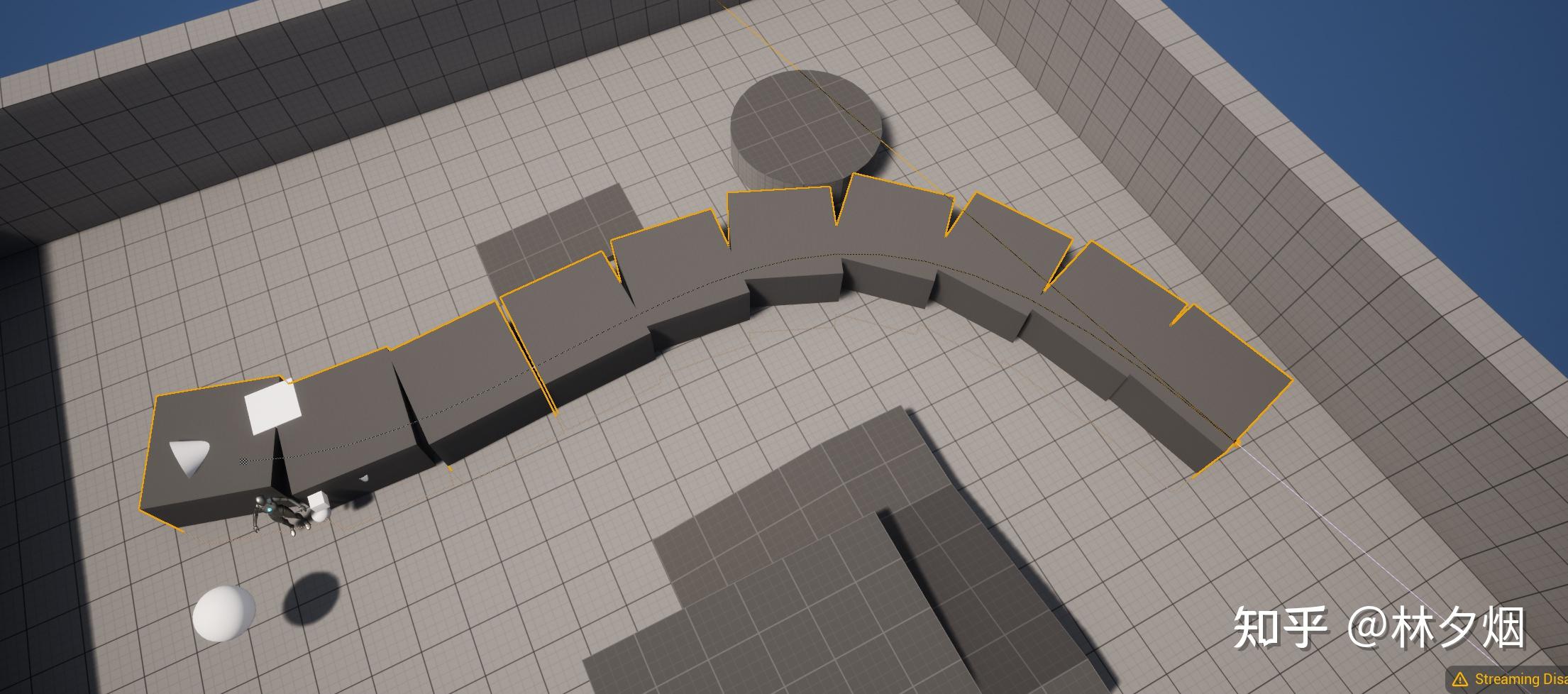 UE5 Mesh沿Spline阵列排列 - 知乎